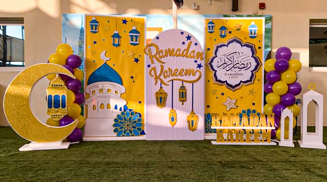 Backdrop Dekorasi Ramadan yang Bikin Suasana Meriah
